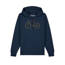 Watapparel Sweatshirt 'Fahrrad' male Blue size XXL