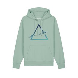 Watapparel Sweatshirt 'Triangle' male Green size XXXL