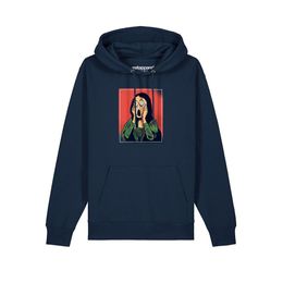 Watapparel Sweatshirt ' Mona Lisa Scream ' male Blue size XS