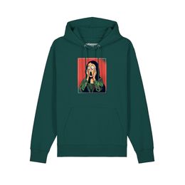Watapparel Sweatshirt 'Mona Lisa Scream' male Green size L