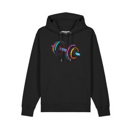 Watapparel Sweatshirt ' 80s Hantel ' Herren Gr&ouml;&szlig;e XL mischfarben / schwarz