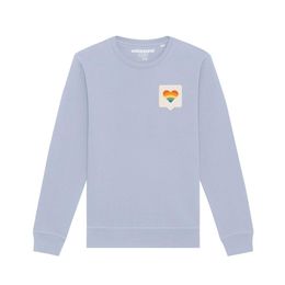 Watapparel Sweatshirt 'Von Herzen' male Blue size L