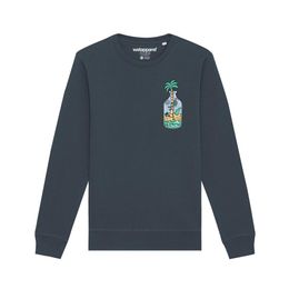 Watapparel Sweatshirt 'Holiday in a bottle' male Grey size L