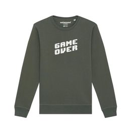 Watapparel Sweatshirt ' Game Over ' male Green size S