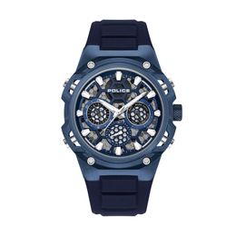 Police Analog Watch 'Challenger' male Blue size One Size