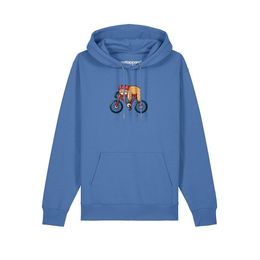 Watapparel Sweatshirt ' Sloth ' male Blue size XXXL