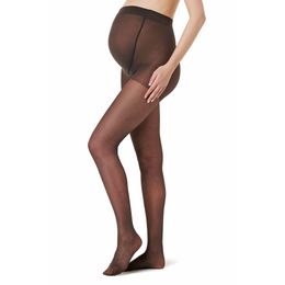 Noppies Umstand Feinstrumpfhose Damen Gr&ouml;&szlig;e M/L schwarz