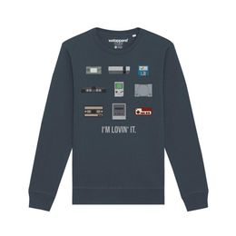 Watapparel Sweatshirt ' Videogames ' male Grey size L
