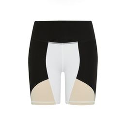 Born Living Yoga Sporthose 'Darana' Damen Gr&ouml;&szlig;e M beige / schwarz / wei&szlig;