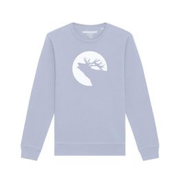 Watapparel Sweatshirt ' R&ouml;hrender Hirsch ' male Blue size L
