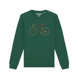 Watapparel Sweatshirt 'Fahrrad' male Green size M