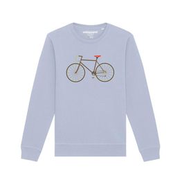 Watapparel Sweatshirt ' Fahrrad ' Herren Gr&ouml;&szlig;e XXXL hellblau / mischfarben
