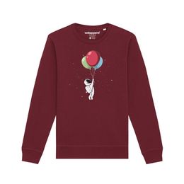 Watapparel Sweatshirt ' Little Balloon Astronaut ' male Red size XL