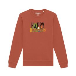 Watapparel Sweatshirt ' Happy Camper ' male Brown size XL