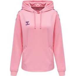 Hummel Sportsweatshirt 'Core XK' Damen Gr&ouml;&szlig;e S dunkellila / hellpink
