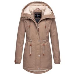 Navahoo Winter Jacket 'Ireliaa' female Beige size XXXL