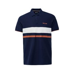 Salsa Jeans Shirt Herren Gr&ouml;&szlig;e M navy / orange / wei&szlig;