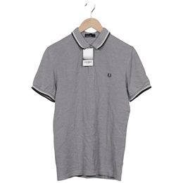 Fred Perry Poloshirt Herren Gr&ouml;&szlig;e M Second Hand grau