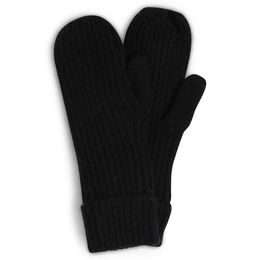 Pieces Mittens 'PCPyron' female Black size One Size