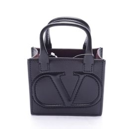 Valentino Abendtasche Damen Gr&ouml;&szlig;e One Size Second Hand schwarz
