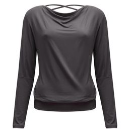 YOGISTAR.COM Performance Shirt female Grey size M