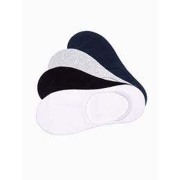 Ombre Ankle Socks 'U156' male Blue, Black, White size One Size