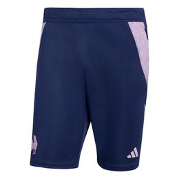 adidas Performance Sportshorts 'France' Herren Gr&ouml;&szlig;e XS dunkelblau / flieder / lavendel