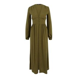 Nasty Gal Kleid Damen Gr&ouml;&szlig;e 40 khaki Winterkleid