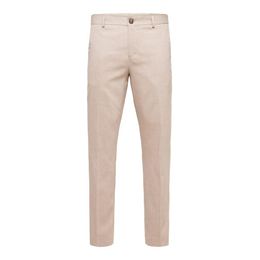 Selected Pleated Pants 'SNHNeil' male Beige size 27