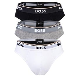 BOSS Slip Herren Gr&ouml;&szlig;e S graumeliert / schwarz / wei&szlig;