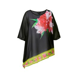 Ulla Popken Tunika Damen Gr&ouml;&szlig;e 7XL/8XL mischfarben / schwarz