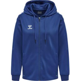 Hummel Athletic Zip-Up Hoodie male Blue size M