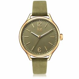 Ice Watch Uhr 'Ice Time' Damen Gr&ouml;&szlig;e One Size gold / oliv
