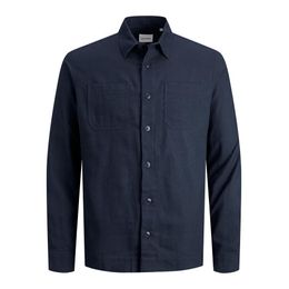 Jack & Jones Jack & Jones Button Up Shirt 'JJLogan' male Blue size M