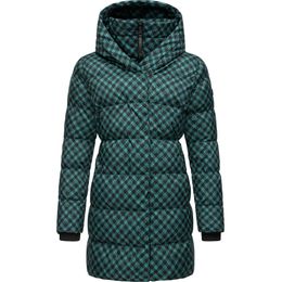 Ragwear Funktionsmantel 'Niara' Damen Gr&ouml;&szlig;e XXL anthrazit / khaki / jade Wintermantel