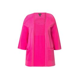 Ulla Popken Knit Cardigan female Pink size 50-52