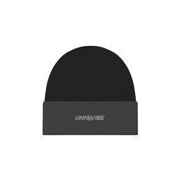Uniqvibe Beanie female Grey, Black size One Size