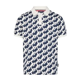 HECHTER PARIS Poloshirt Herren Gr&ouml;&szlig;e L navy / wei&szlig;
