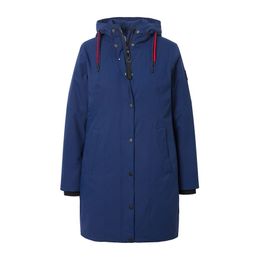Ulla Popken Winter Coat female Blue size 58-60