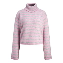 Jack & Jones JJXX Pullover 'JXRosanna' Damen Gr&ouml;&szlig;e M hellgrau / altrosa