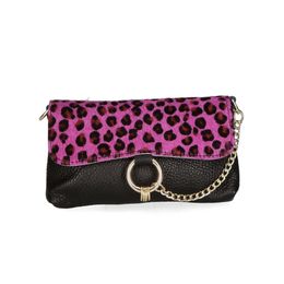 NAEMI Clutch Damen Gr&ouml;&szlig;e One Size rostbraun / fuchsia / schwarz