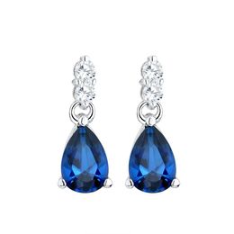 Elli Earrings 'Tropfen' female Blue size One Size