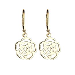 Elli Earrings 'Blume' female Gold size One Size