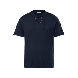 Men Plus T-Shirt Herren Gr&ouml;&szlig;e 4XL navy