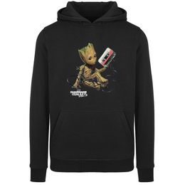 F4NT4STIC Sweatshirt 'Marvel Guardians Of The Galaxy Vol2 Groot Tape' male Black size XL