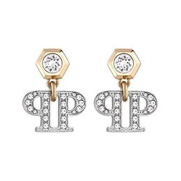 Philipp Plein Ohrringe Damen Gr&ouml;&szlig;e One Size gold / silber