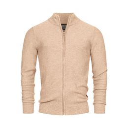 INDICODE JEANS Strickjacke Herren Gr&ouml;&szlig;e XXL beige