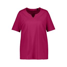 Ulla Popken Shirt '807259' Damen Gr&ouml;&szlig;e 5XL/6XL pink