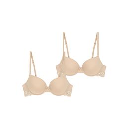 Triumph Bra ' Lovely Micro ' female Beige size 80