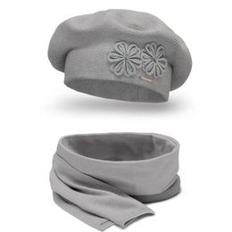 Vivisence Beanie '7007 Set' female Grey size Onesize
